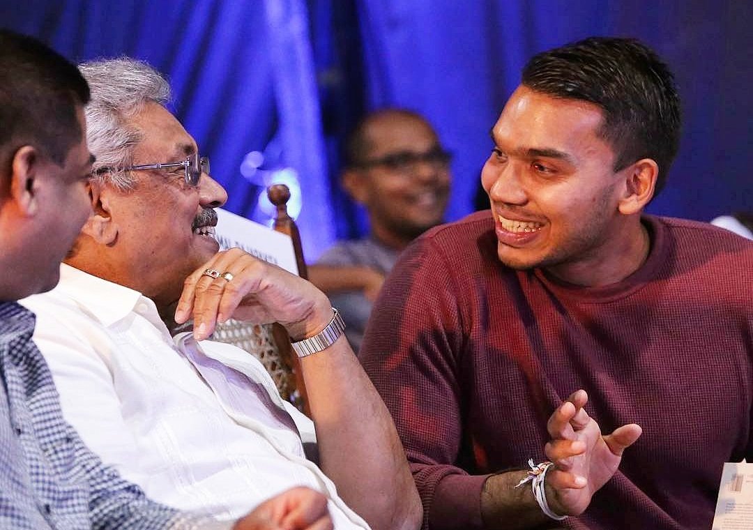 A riot cannot decide the future of the Rajapaksas - Namal - LNW Lanka ...