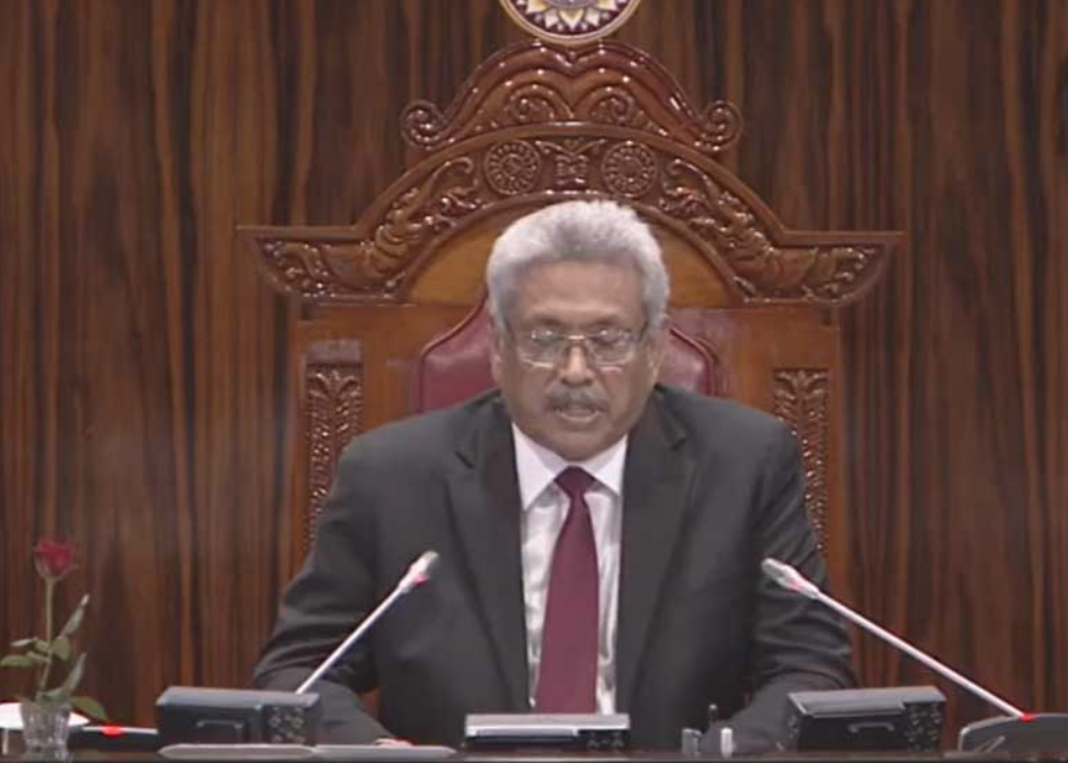 The Speech of Throne by President Gotabhaya Rajapaksa (LIVE) - LNW ...