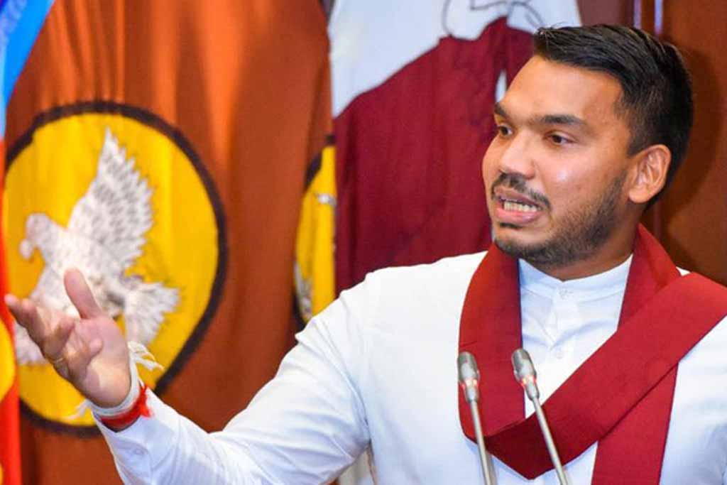 Namal Rajapaksa appointed as the Chairman of the Sectoral Monitoring ...