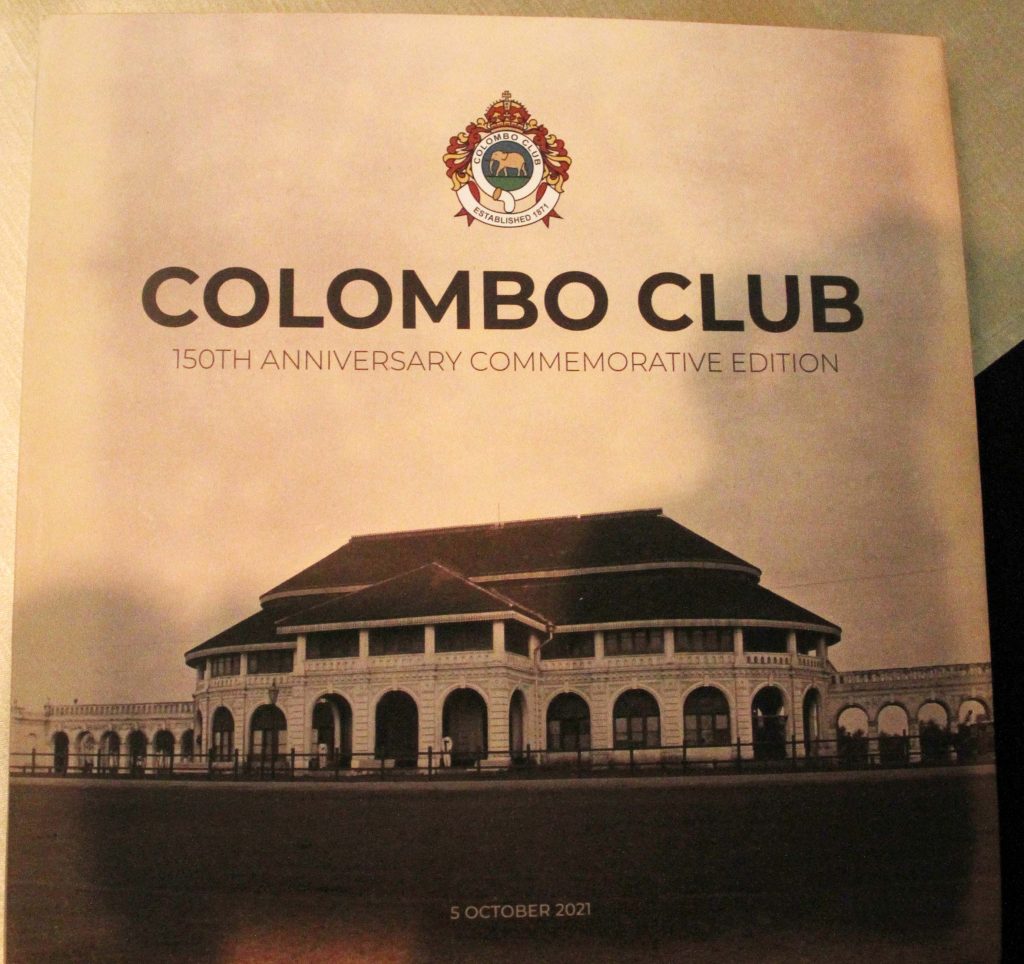 Colombo Club’ marks 150 years in existence since British colonial era ...