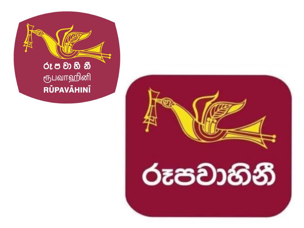 Rupavahini changes tirlingual logo into monolingual - LNW Lanka News Web