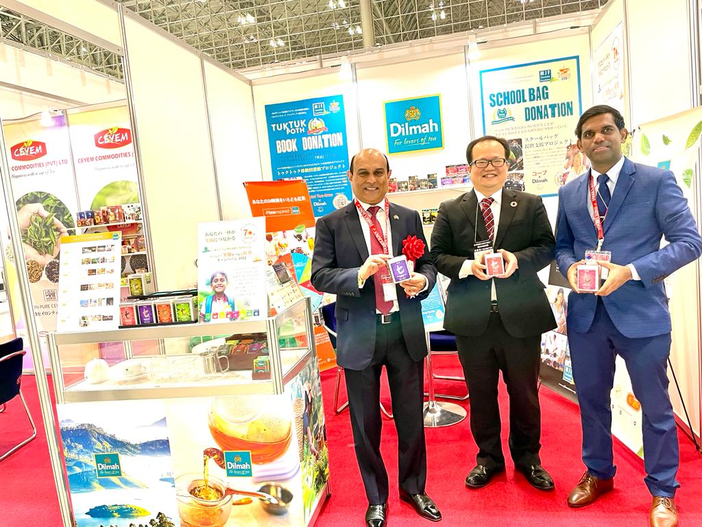 “Ceylon Tea” Showcased at Foodex Japan 2022 - LNW Lanka News Web