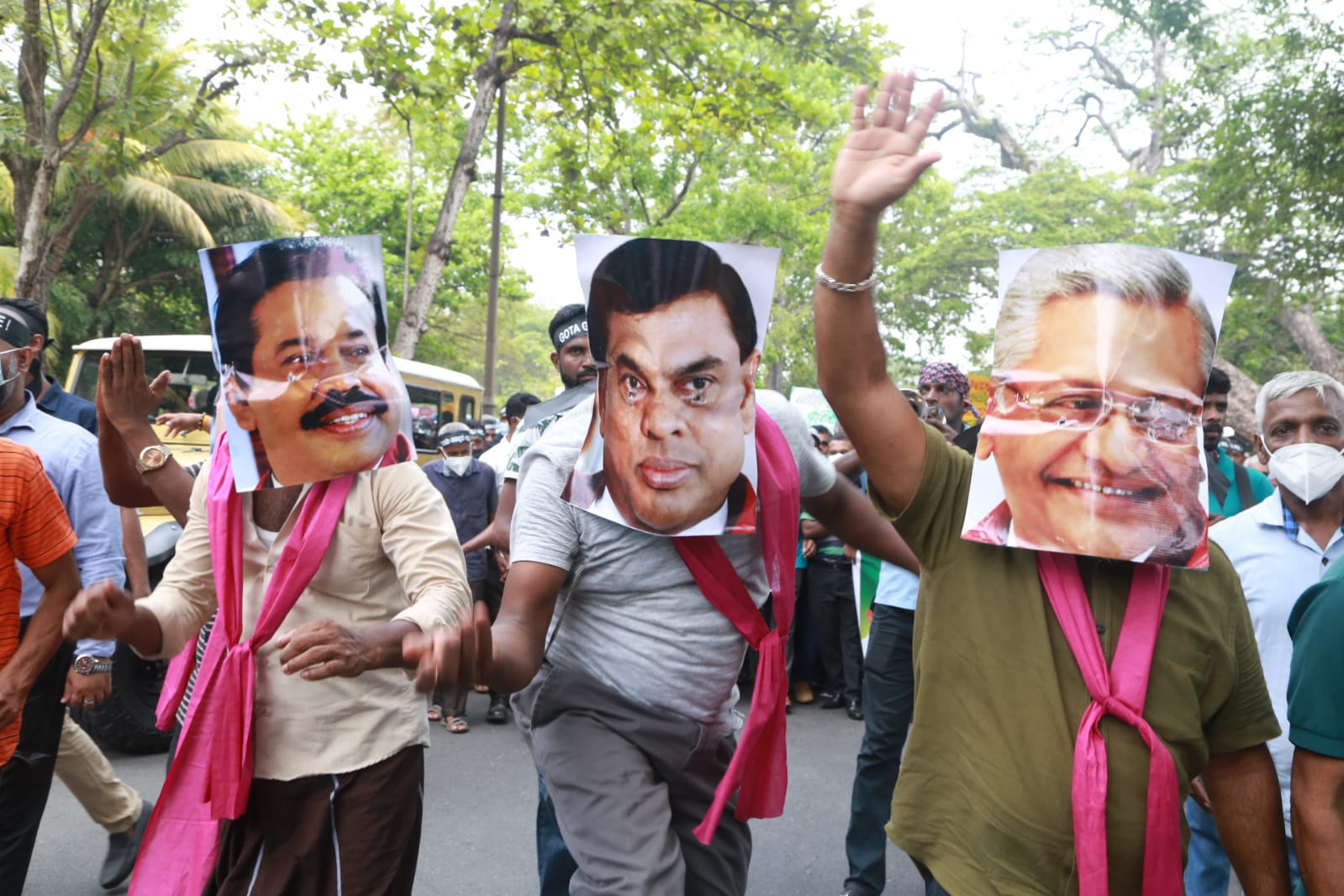 SJB stages a massive protest in Colombo - PHOTOS - LNW Lanka News Web