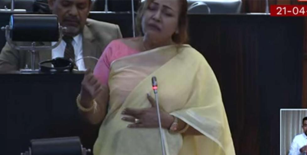 Geetha Kumarasinghe asks to stop saying 'Gota Go Home' immediately ...