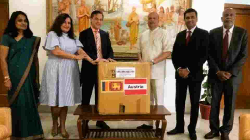 Austria donates a consignment of essential medicines to SL - LNW Lanka ...