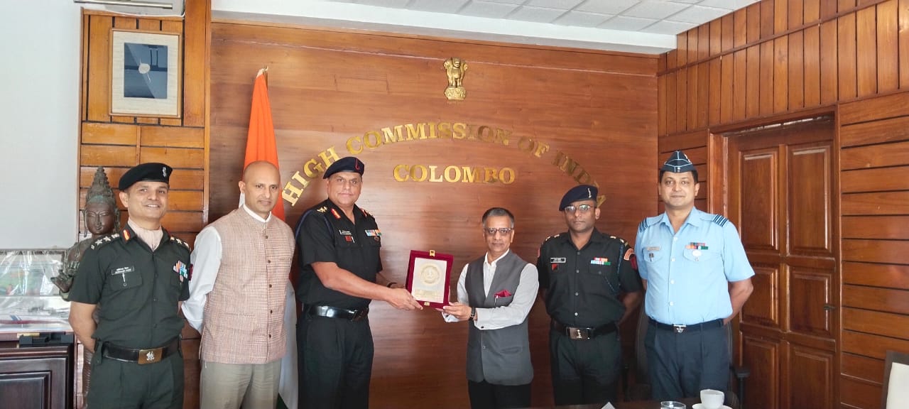 Indian Armed Forces delegation at DSCSC, Batalanda - LNW Lanka News Web