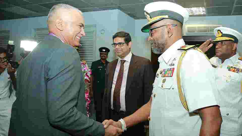 Visit of Admiral R Hari Kumar, Chief of the Naval Staff, Indian Navy to Sri Lanka: 13-16 ...