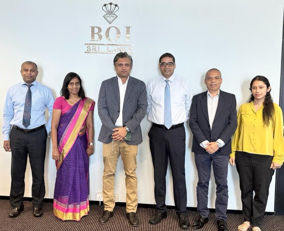 Iconic Developments (Pvt) Ltd. meets with BOI Chief - LNW Lanka News Web