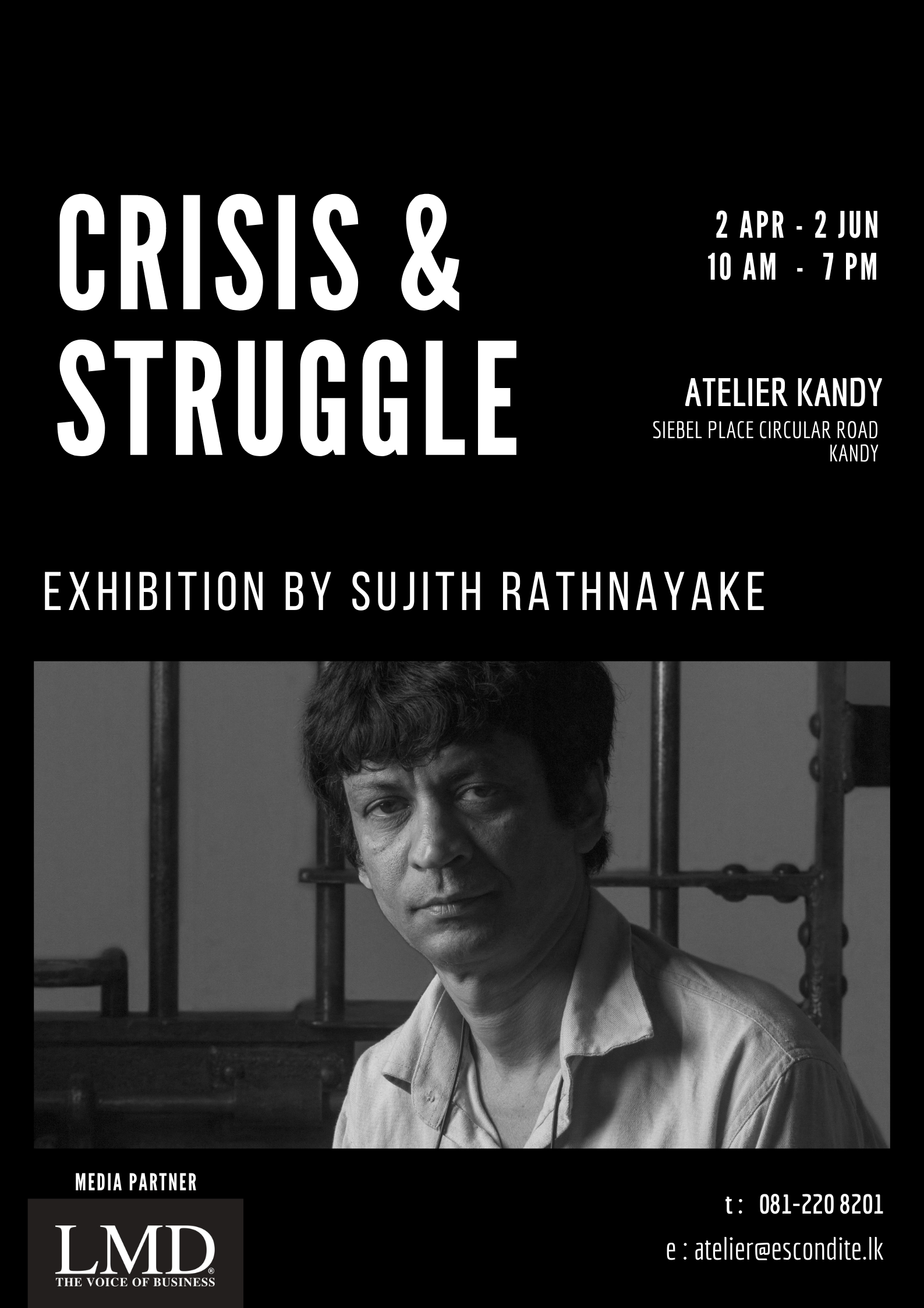 Sujith Rathnayake's "Crisis & Struggle" to be showcased in Kandy - LNW ...