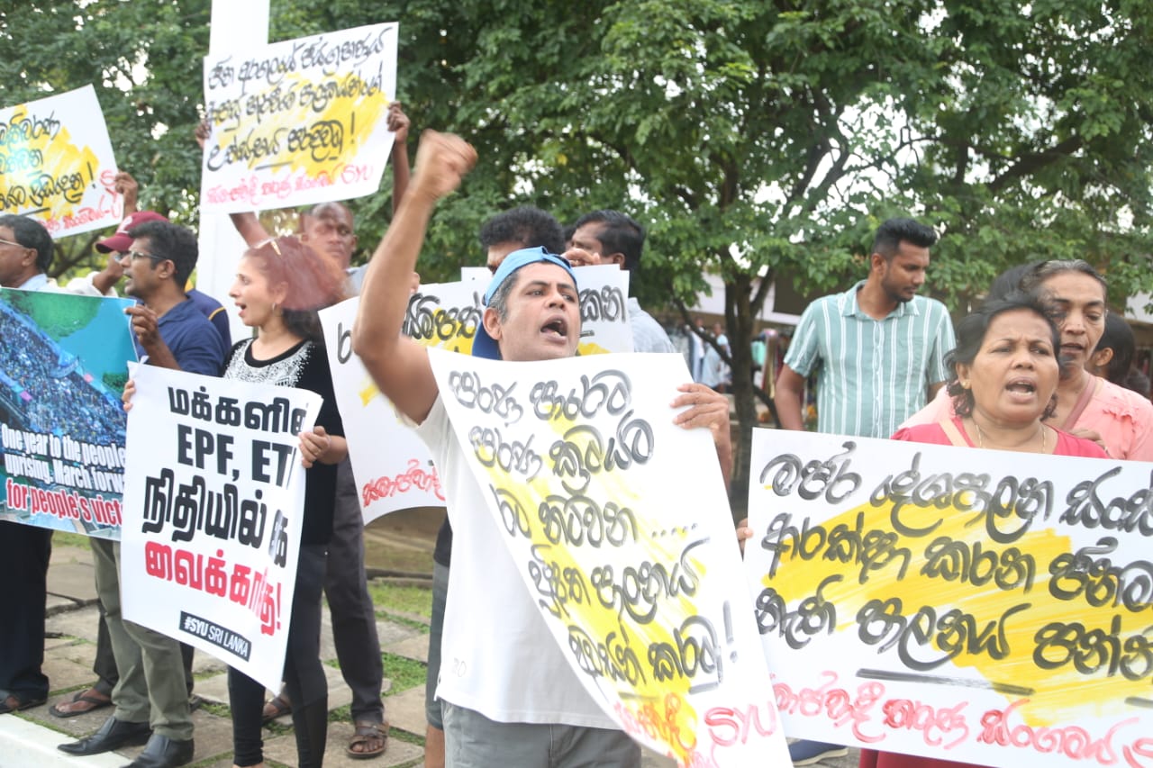 Sri Lanka marks first anniversary of "Aragalaya" People's Movement ...