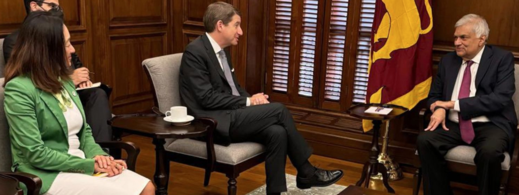 US DFC CEO Meets with Sri Lankan President to Strengthen Bilateral ...