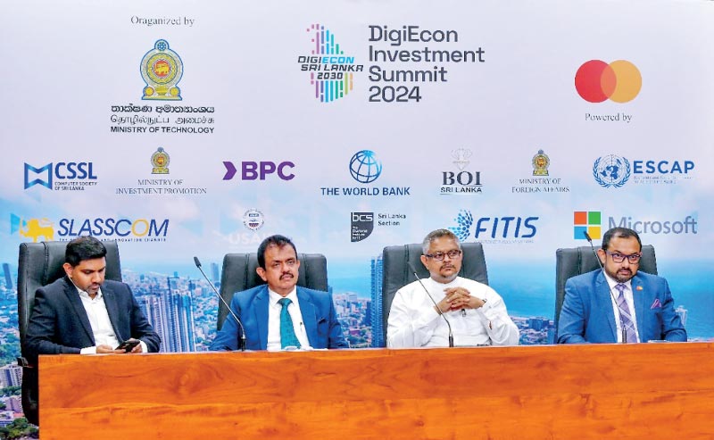 Technology Ministry partners with Mastercard for DigiEcon Investment Summit 2024 - LNW Lanka ...