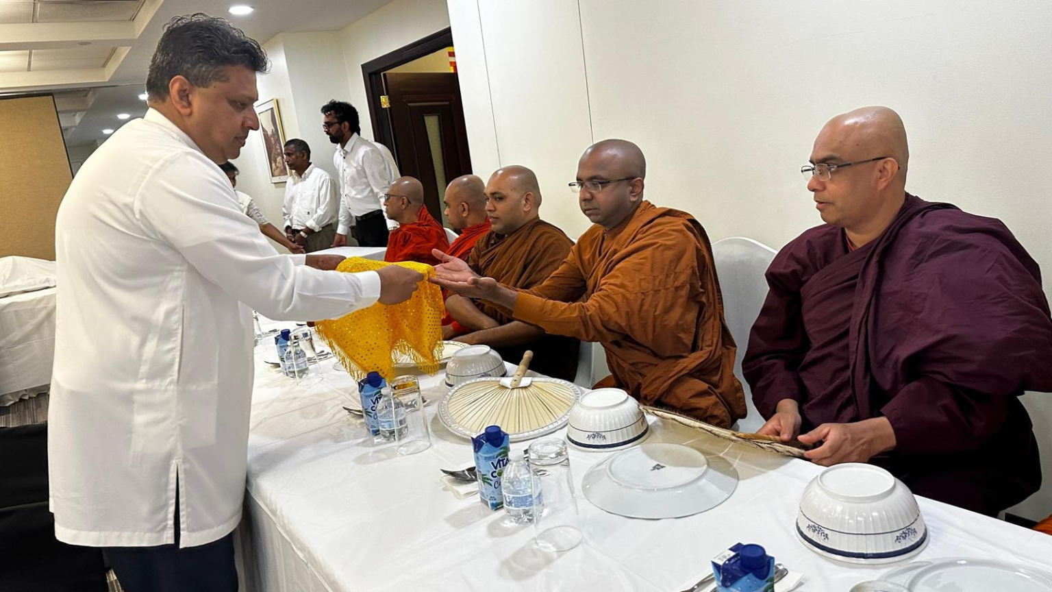 Vesak Day Almsgiving hosted at Permanent Mission of Sri Lanka in New ...