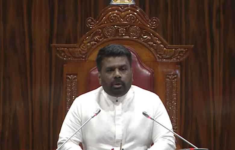 President AKD arrives in Parliament, delivers throne speech - LNW Lanka ...
