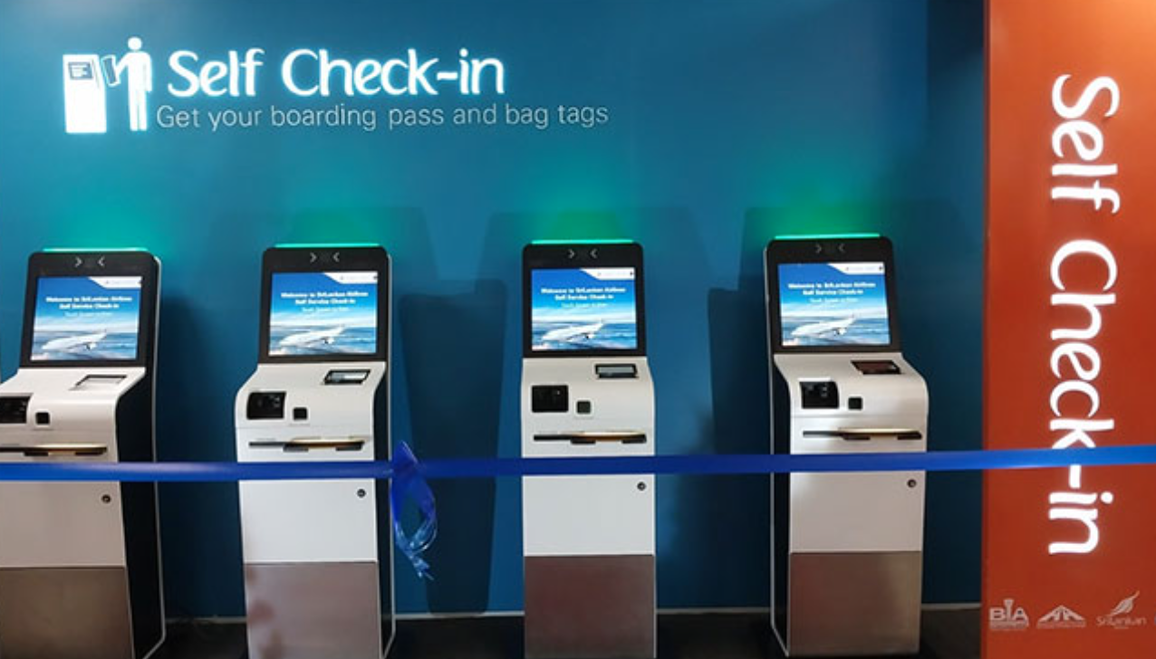 SriLankan Airlines Expands Self-Check-In Services at BIA Ahead of ...