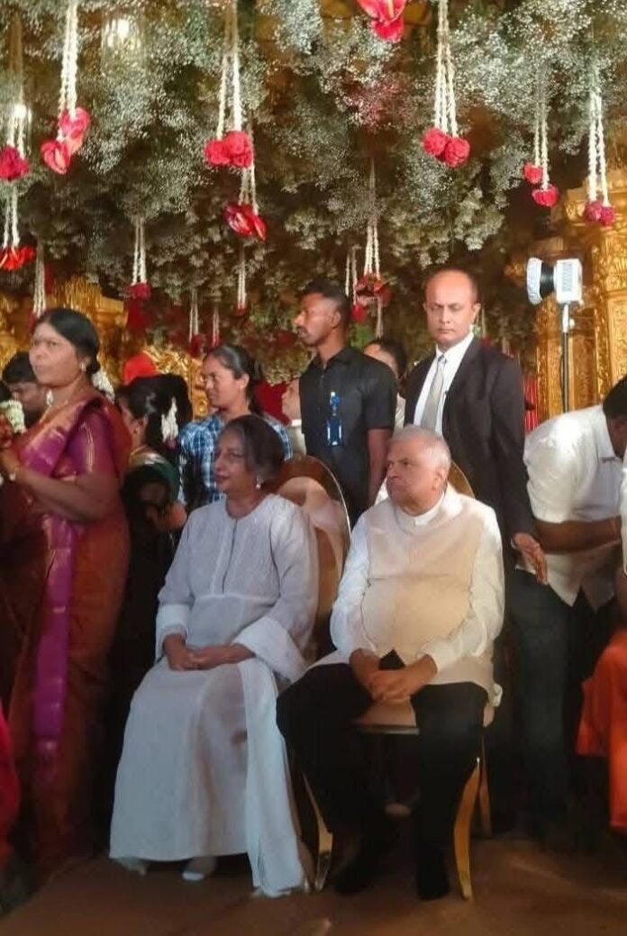 MP Jeevan Thondaman Weds in Traditional Ceremony in Chennai - LNW Lanka ...