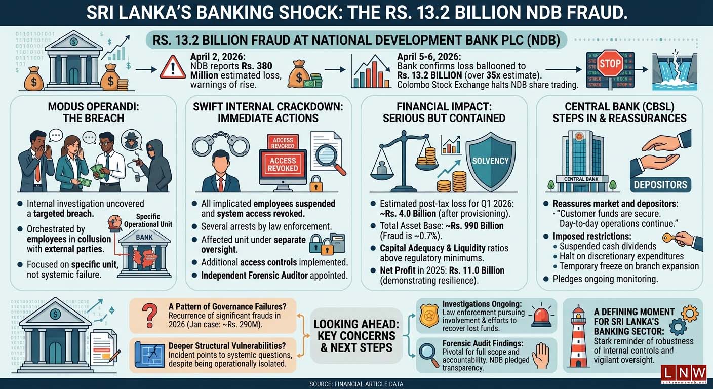 Rs. 13.2 Billion Shock: Inside the Massive Fraud That Rocked Sri Lanka ...
