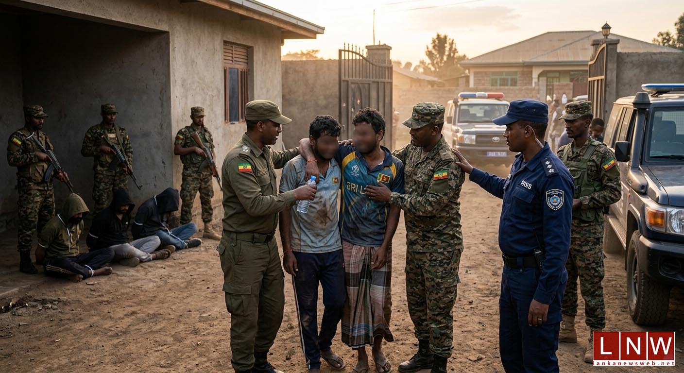 Three Sri Lankans Freed After Anti-Kidnapping Operation in Ethiopia ...